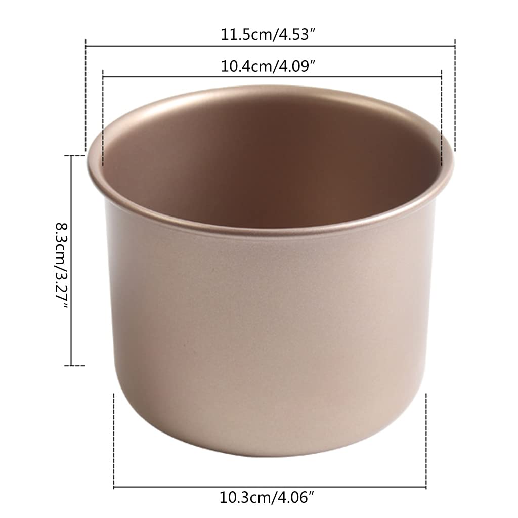 4 Inch Heightening Cake Moulds Metal Material Round Cheese Molds Baking Pans Cake Template Baking Dish Bakewares Gadgets Metal Cake Tins