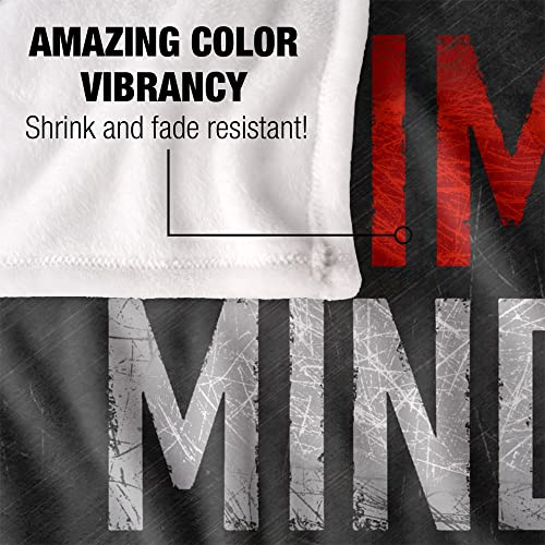 Criminal Minds Logo Officially Licensed Silky Touch Super Soft Throw Blanket 50" x 60"