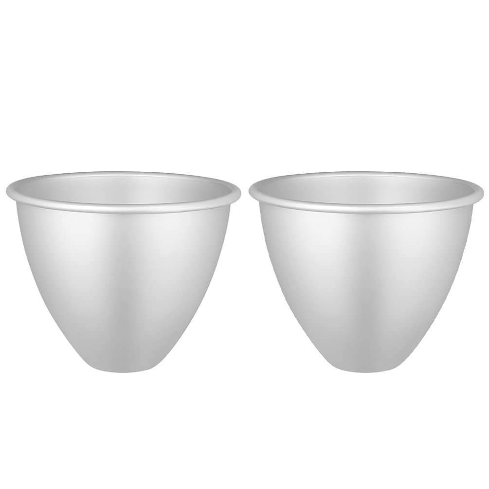 DOITOOL 2pcs Aluminium Alloy Doll Cake Pan Mold Princess Doll Cake Mold Baking Non Stick Dessert Mold Shaper Pastry Food Mold Baking Tools for Home Party 4inch