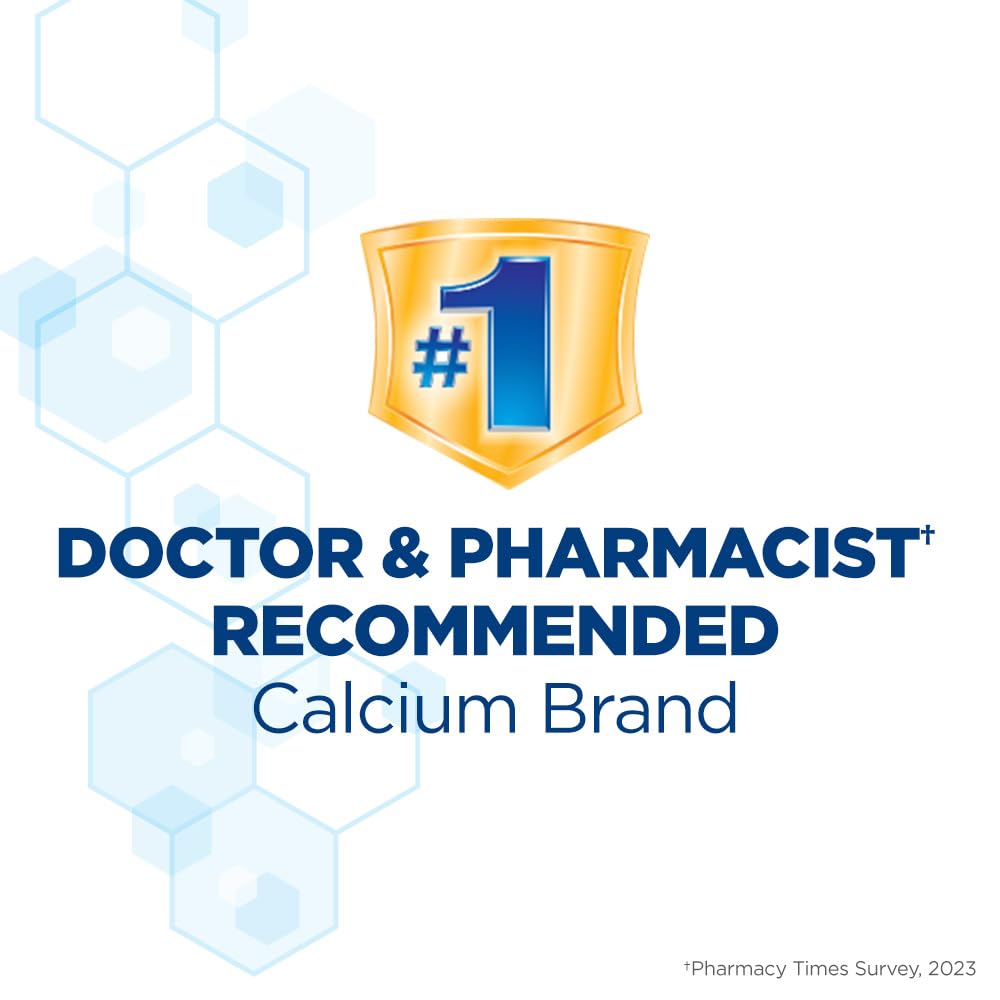 Citracal Petites, 400 mg Calcium Citrate, Easily Absorbed and Highly Soluble with 12.5 mcg (500 IU) Vitamin D3, Bone Health Support for Ages 12+, Smaller and Easier to Swallow Caplets, 375 Count