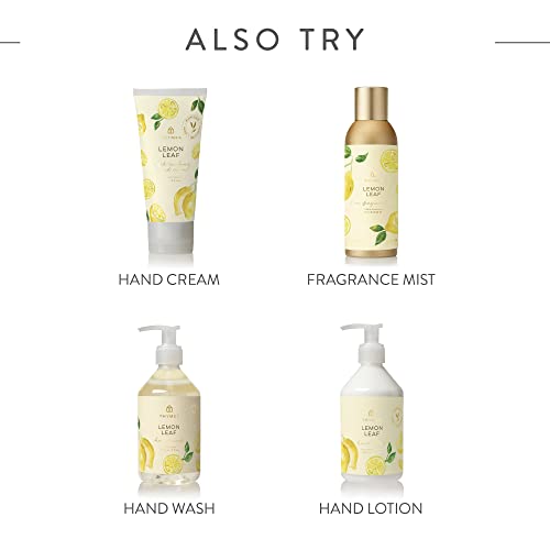 Thymes Candle - 8 Oz - Lemon Leaf