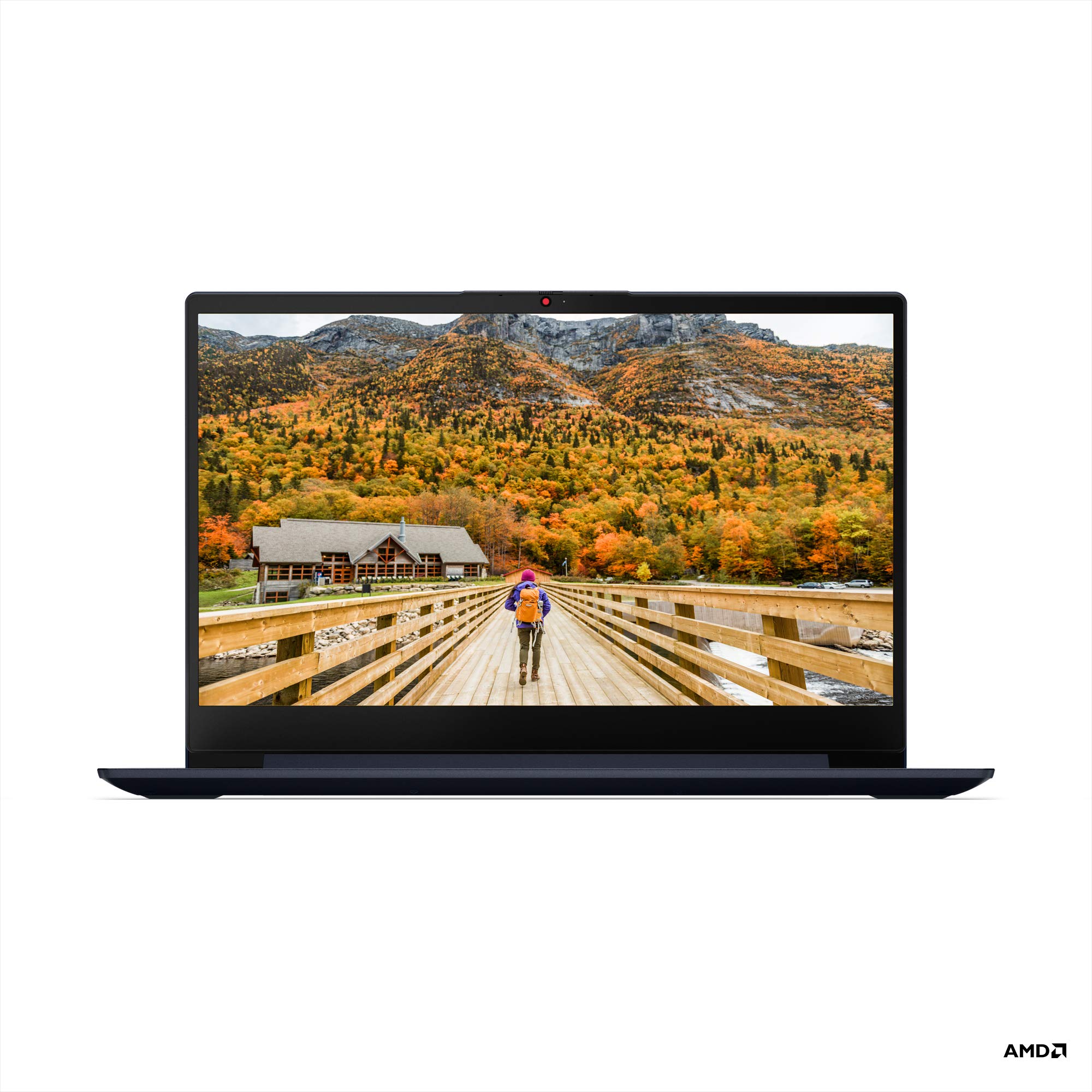 Lenovo IdeaPad 3 Laptop, 17.3" HD+ Display, AMD Ryzen 5 5500U, 8GB RAM, 512GB Storage, AMD Radeon 7 Graphics, Windows 10 Home, Abyss Blue