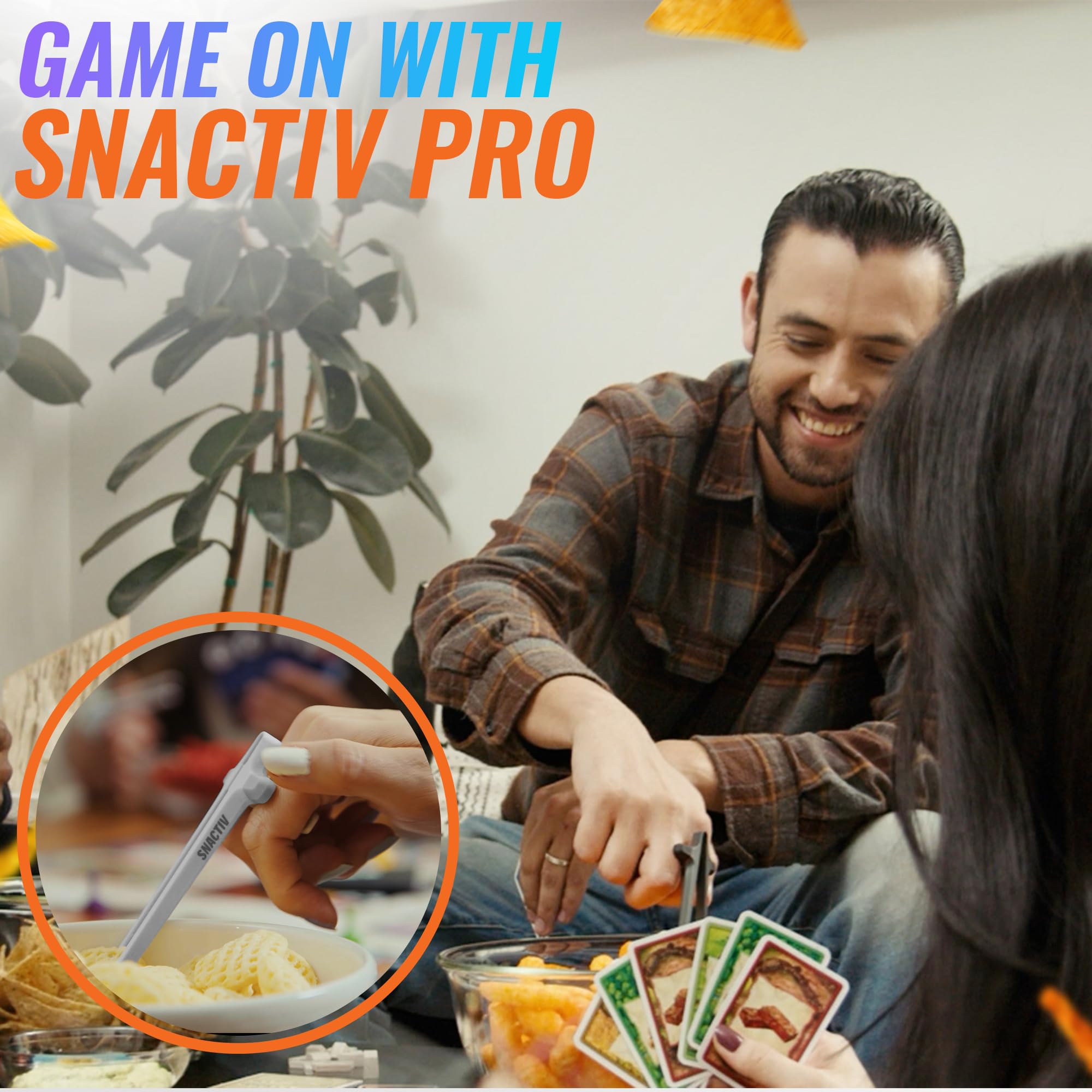 SNACTIV - Light Mode - The Official Snacking Tool of the Future, as seen on Shark Tank!, White, One Size