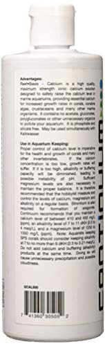 Continuum Aquatics ACO30505 Reef Basis Calcium Liquid for Aquarium, 16.9-Ounce