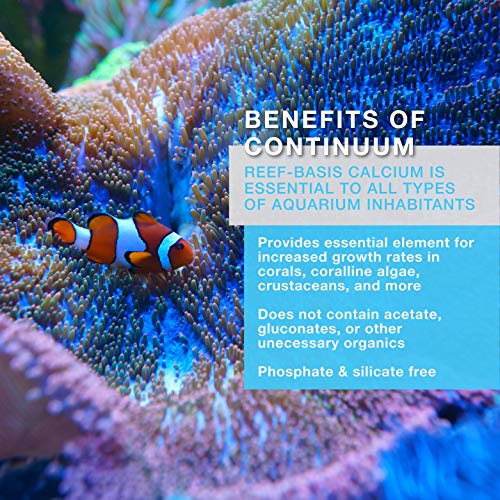 Continuum Aquatics ACO30505 Reef Basis Calcium Liquid for Aquarium, 16.9-Ounce