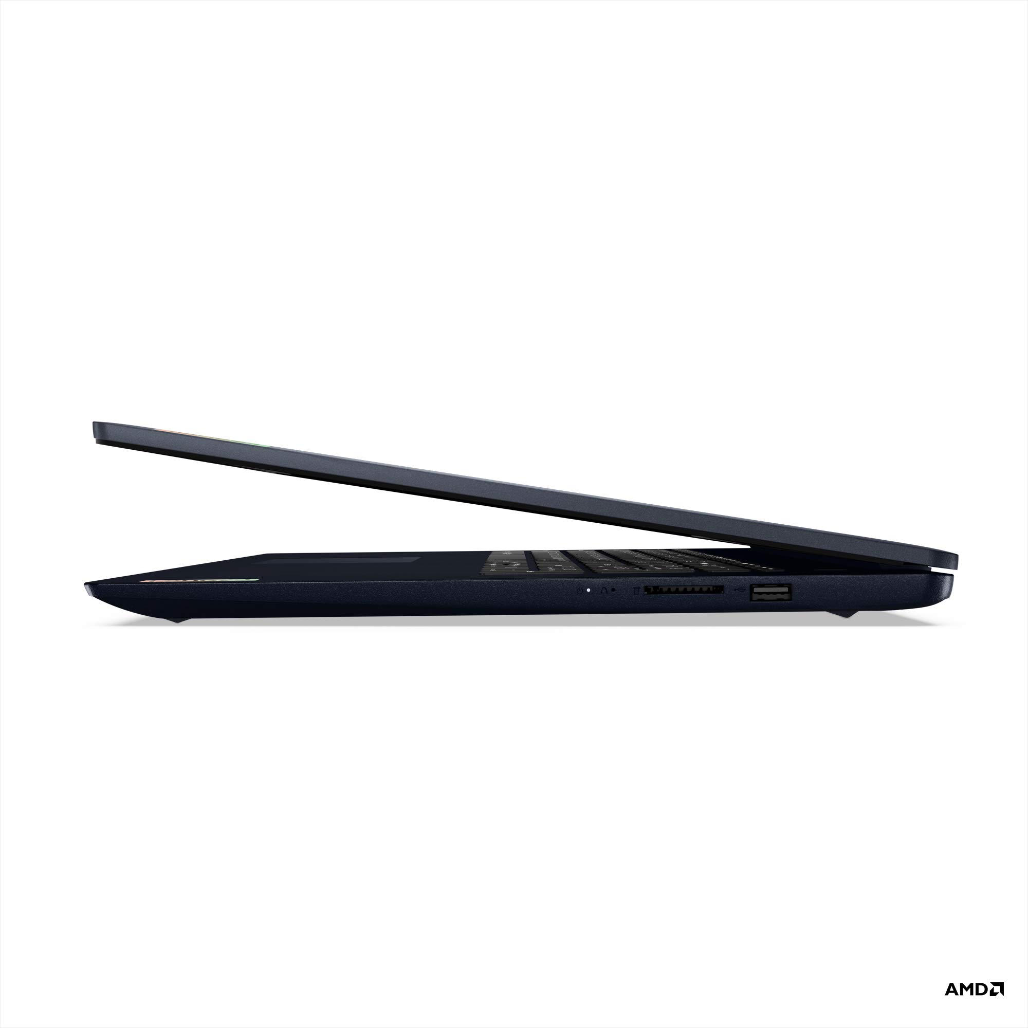 Lenovo IdeaPad 3 Laptop, 17.3" HD+ Display, AMD Ryzen 5 5500U, 8GB RAM, 512GB Storage, AMD Radeon 7 Graphics, Windows 10 Home, Abyss Blue