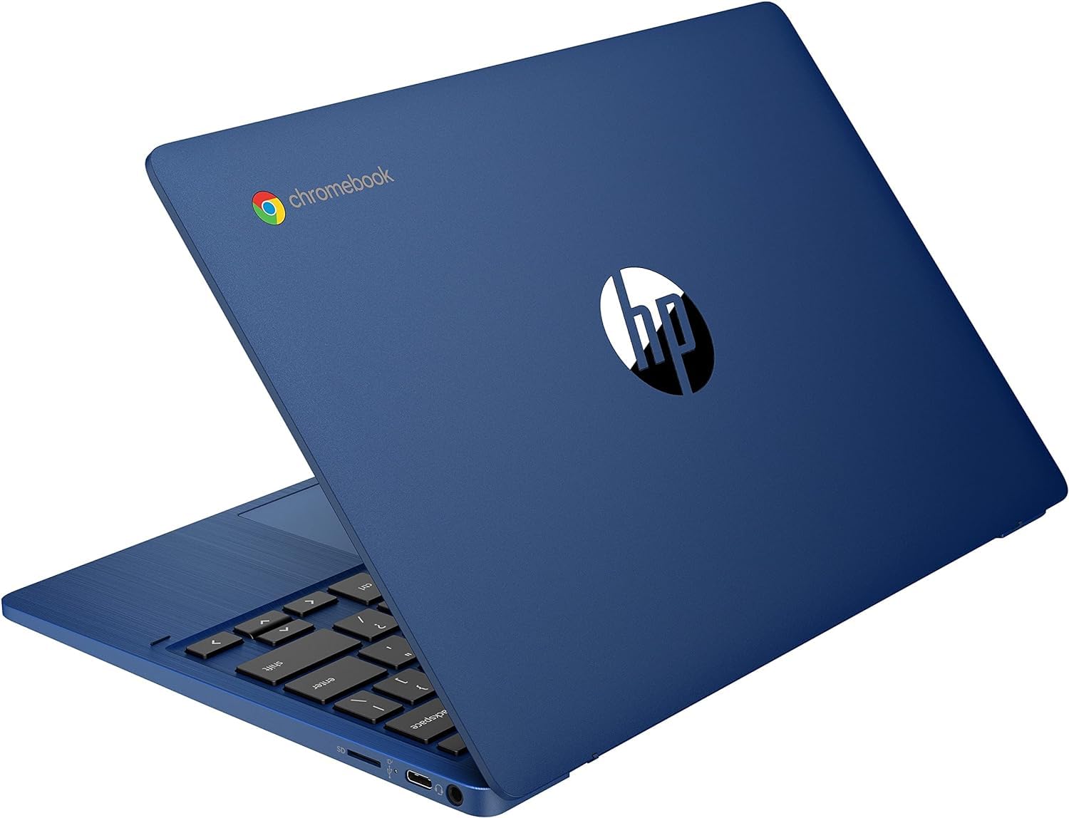 HP Chromebook 11a Laptop, MediaTek MT8183, 4 GB RAM, 64 GB eMMC, 11.6” HD Touchscreen, Chrome OS, Long Battery Life, USB-C Port, Custom-Tuned Speakers, Lightweight Design (11a-na0120nr, 2022)