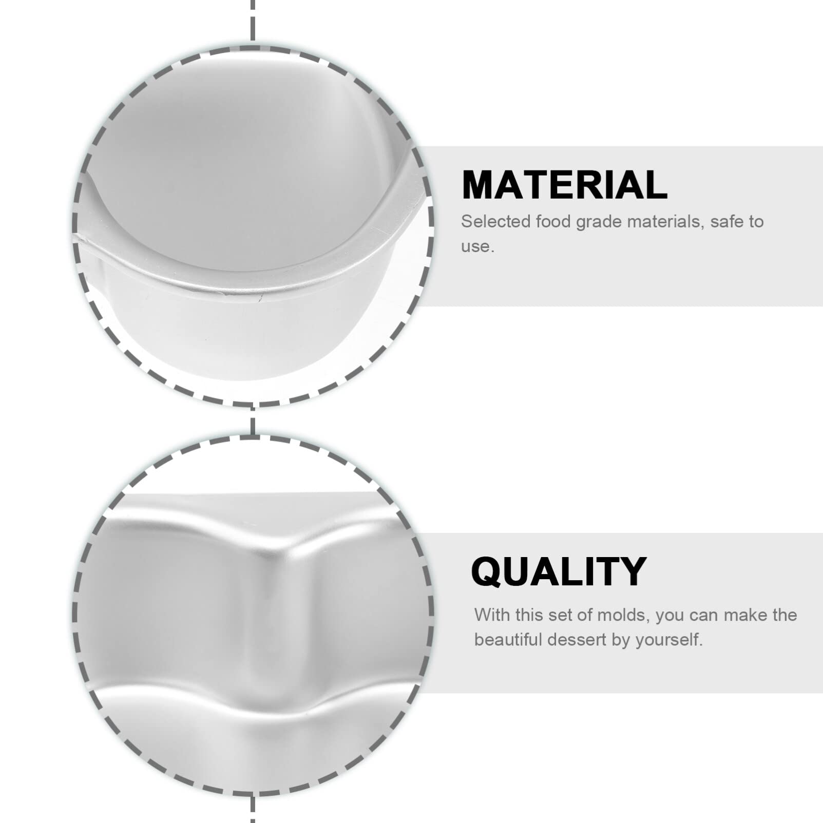 Cake Tin Pans Heart Shaped Cake Pan Aluminium Cake Mold, 4 Inch Cake Tray Tin Baking Mold Cheese Bread Tray Chocolate Cupcake Pans Baking Cake Tin