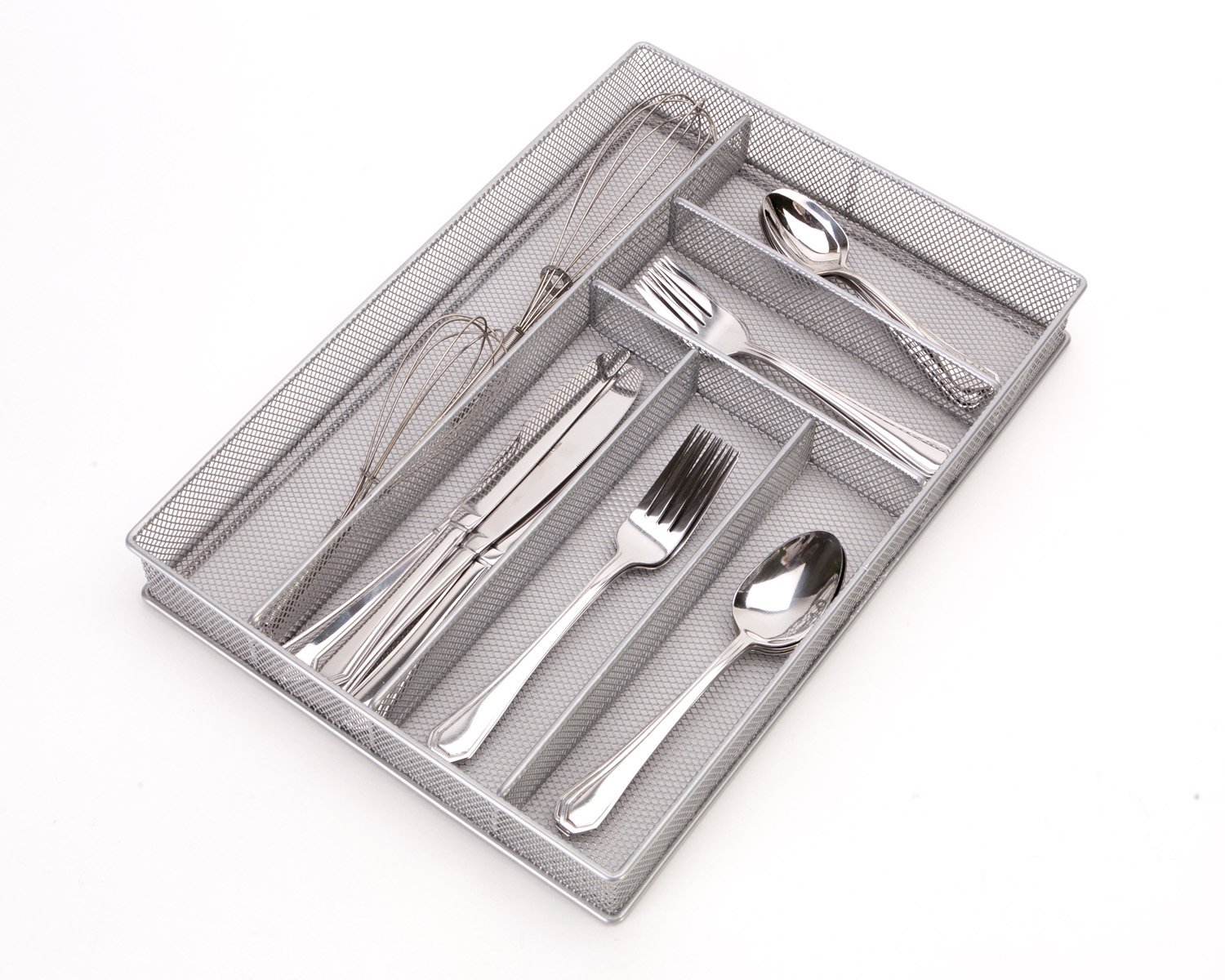 Grayline 41855, Large Mesh Drawer Organizer, Platinum