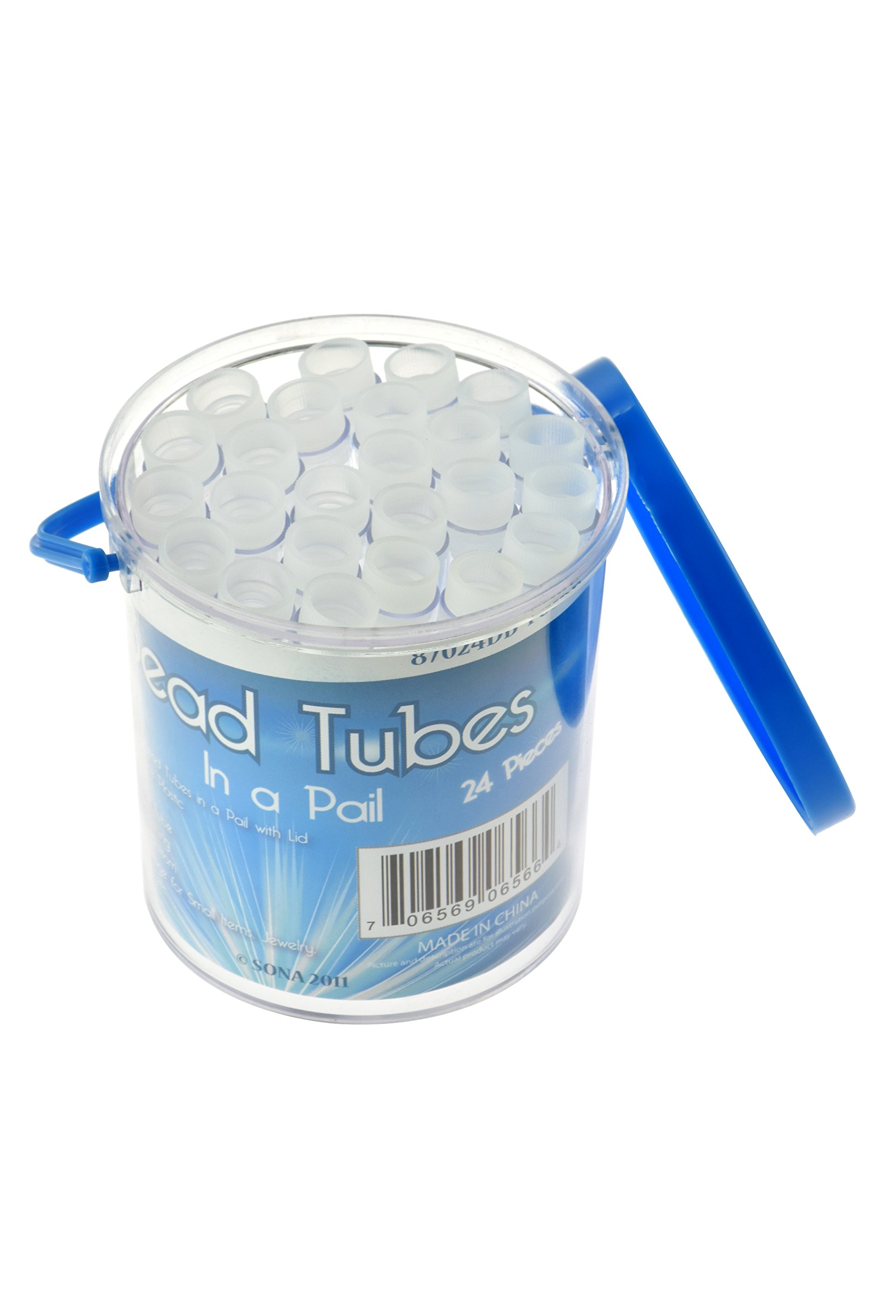SE Bead Tubes in Pail with Lid (24 Count) - 87024DB-TUBE