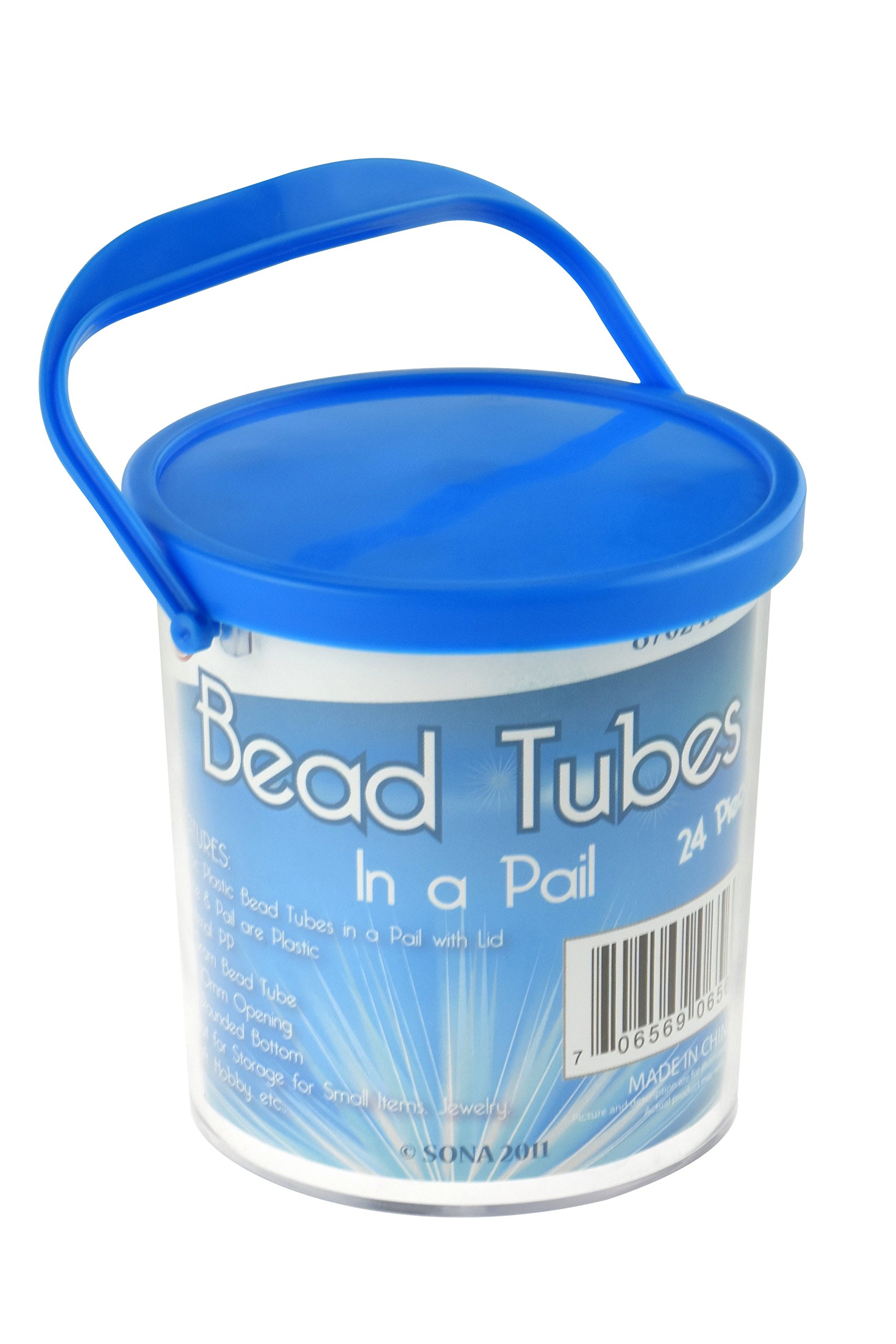 SE Bead Tubes in Pail with Lid (24 Count) - 87024DB-TUBE