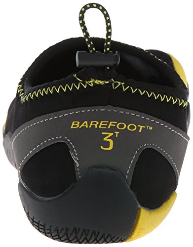 Body Glove mens 3t Cinch-m Water Shoe, Black/Yellow, 11 US