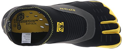Body Glove mens 3t Cinch-m Water Shoe, Black/Yellow, 11 US