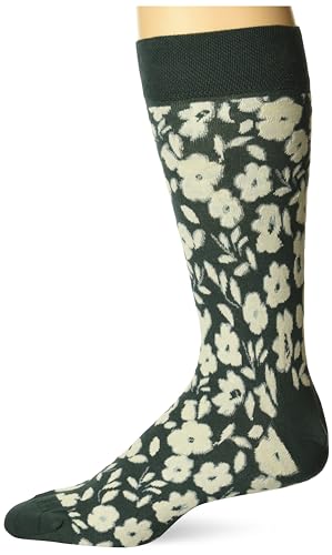 Ted Baker London COLDDAY Floral Pattern Sock, Green, OS