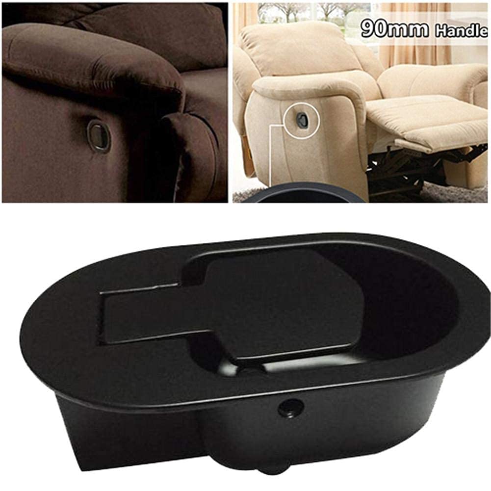 AnHuaYK Aluminum Alloy Black Switch Spring Cable, Sofa and Chair Matching Furniture Hardware Accessories Durable Recliner Repair Set(black)