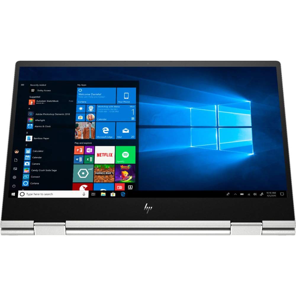 HP Envy X360 2-in-1 Touchscreen Laptop 15.6" FHD i7-10510U Business PC, 32GB RAM, 512GB SSD, Quad-Core up to 4.90 GHz, USB-C, Fingerprint, Backlight Keyboard, B&O Speakers, Webcam, Win 10