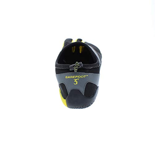 Body Glove mens 3t Cinch-m Water Shoe, Black/Yellow, 11 US