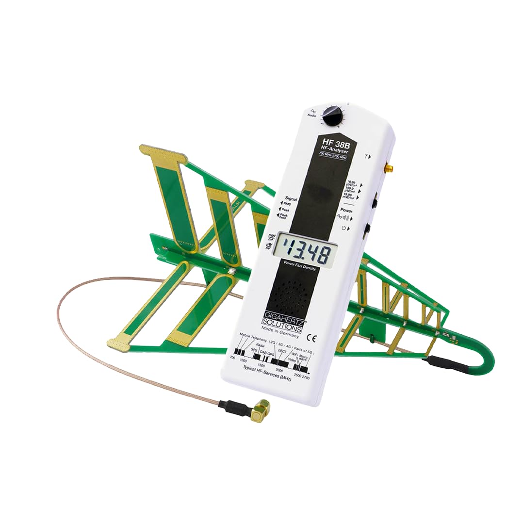 HF38B - Semi-professional electromagnetic field meter for High Frequency 800 MHz - 3.3 GHz.