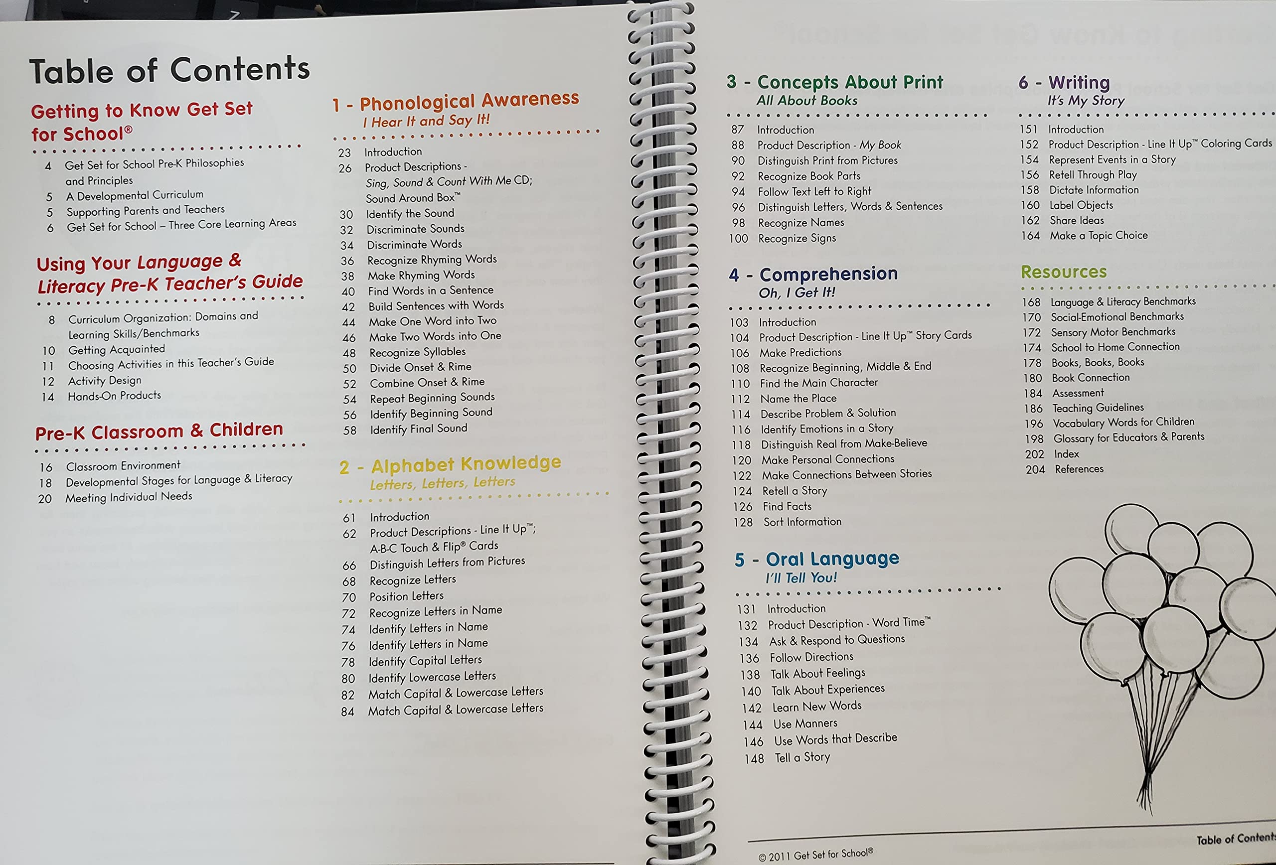 Handwriting Without Tears Get Set for School: Language and Literacy Pre-k Teachers Guide