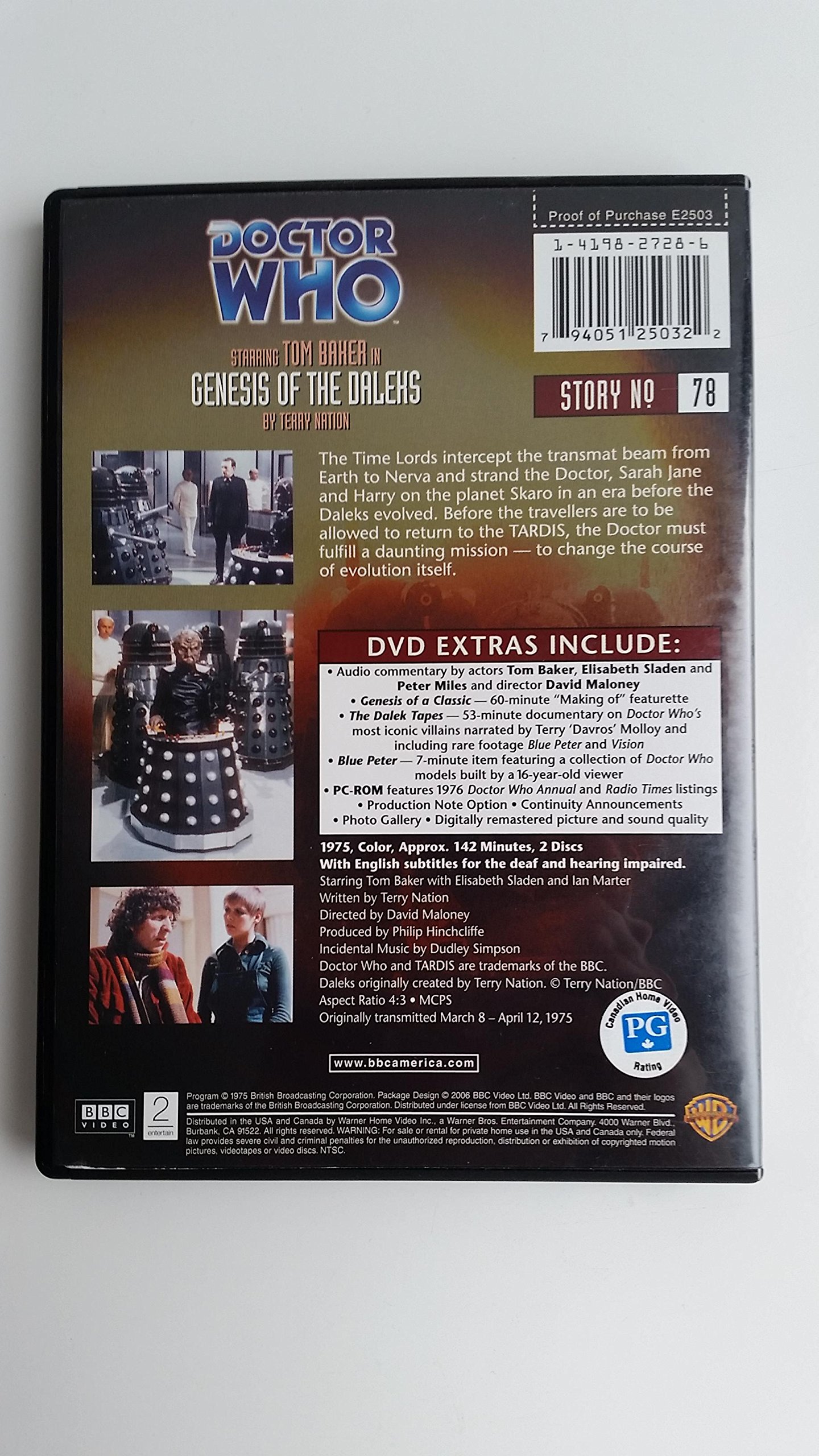 Doctor Who: Genesis of the Daleks (Story 78)