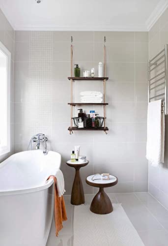 Mkono Wall Hanging Shelf, 3 Tier and 2 Tier