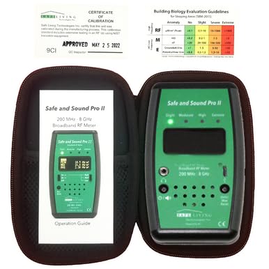 Safe and Sound PRO II Radio Frequency Meter 200MHz - 8GHz