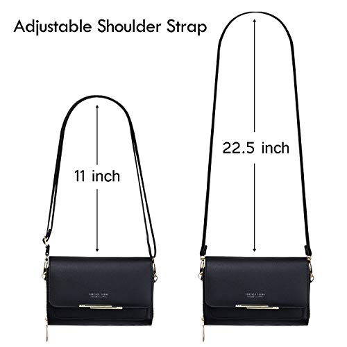 MUIIKOLA Roulens Small Crossbody Shoulder Bag for Women,Cellphone Bags Card Holder Wallet Purse and Handbags