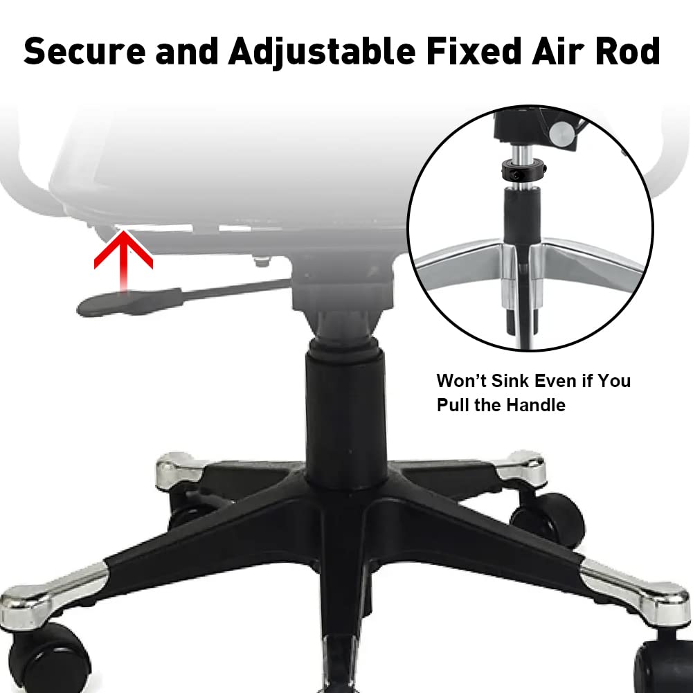 Abnaok Fix Sinking Office Chair-Chair Saver Kit,Office Chair Gas Lift Cylinder Holder,Saver for Stop Sinking Without Cylinder Replacement, No Tools Required