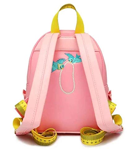 Loungefly Disney Cinderella Peek A Boo Womens Double Strap Shoulder Bag Purse
