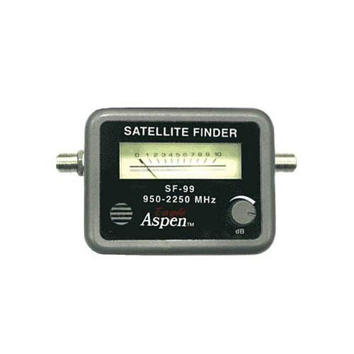 NAC Wire and Cables Satellite Dish Signal Strength Meter 2 GHz Tracker TV Antenna Squawker / Finder / Locator, Audio Indicator, 22 KHz Light