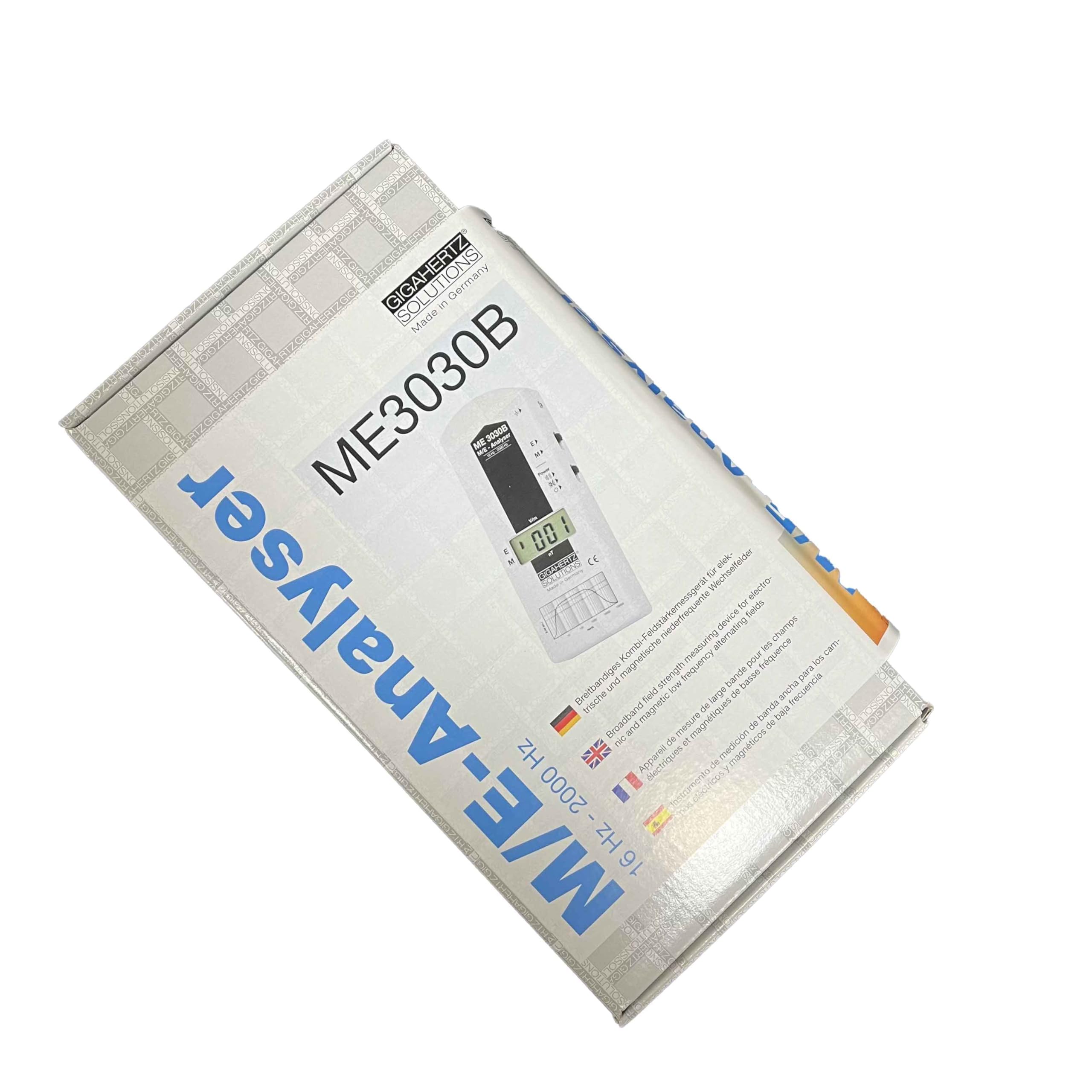Gigahertz Solutions Low Frequency Electromagnetic Waves Tester < ME3030B : Enough After-Sales Support [For Household Appliance, High Pressure Transmission Wire, Electromagnetic Waves Measurement]