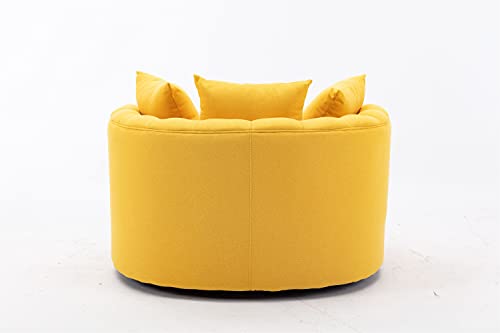 FANYE Oversized Power Lift Recliner Chair for Elderly W/Massage and Heat, 42.9", Yellow