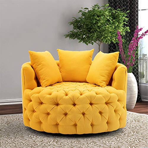 FANYE Oversized Power Lift Recliner Chair for Elderly W/Massage and Heat, 42.9", Yellow