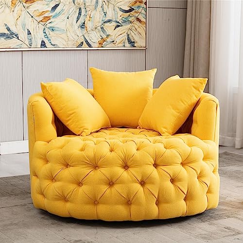 FANYE Oversized Power Lift Recliner Chair for Elderly W/Massage and Heat, 42.9", Yellow