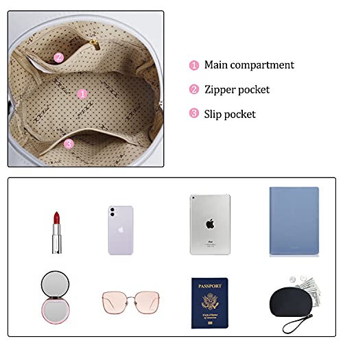 KKXIU Girls Bowknot 3pcs Fashion Small Leather Backpack Purse Cute Mini Backpack Bag for Women (A-Grey)