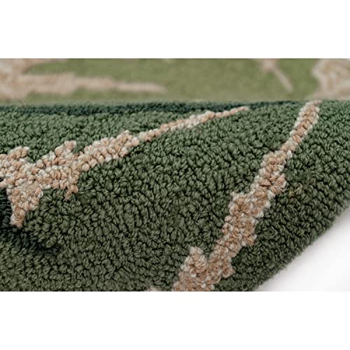 Liora Manne Frontporch Welcome to Our Joint Indoor/Outdoor Rug Natural 30"X48"