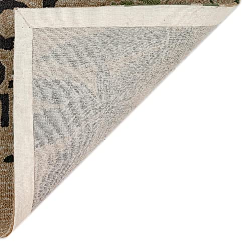 Liora Manne Frontporch Welcome to Our Joint Indoor/Outdoor Rug Natural 30"X48"