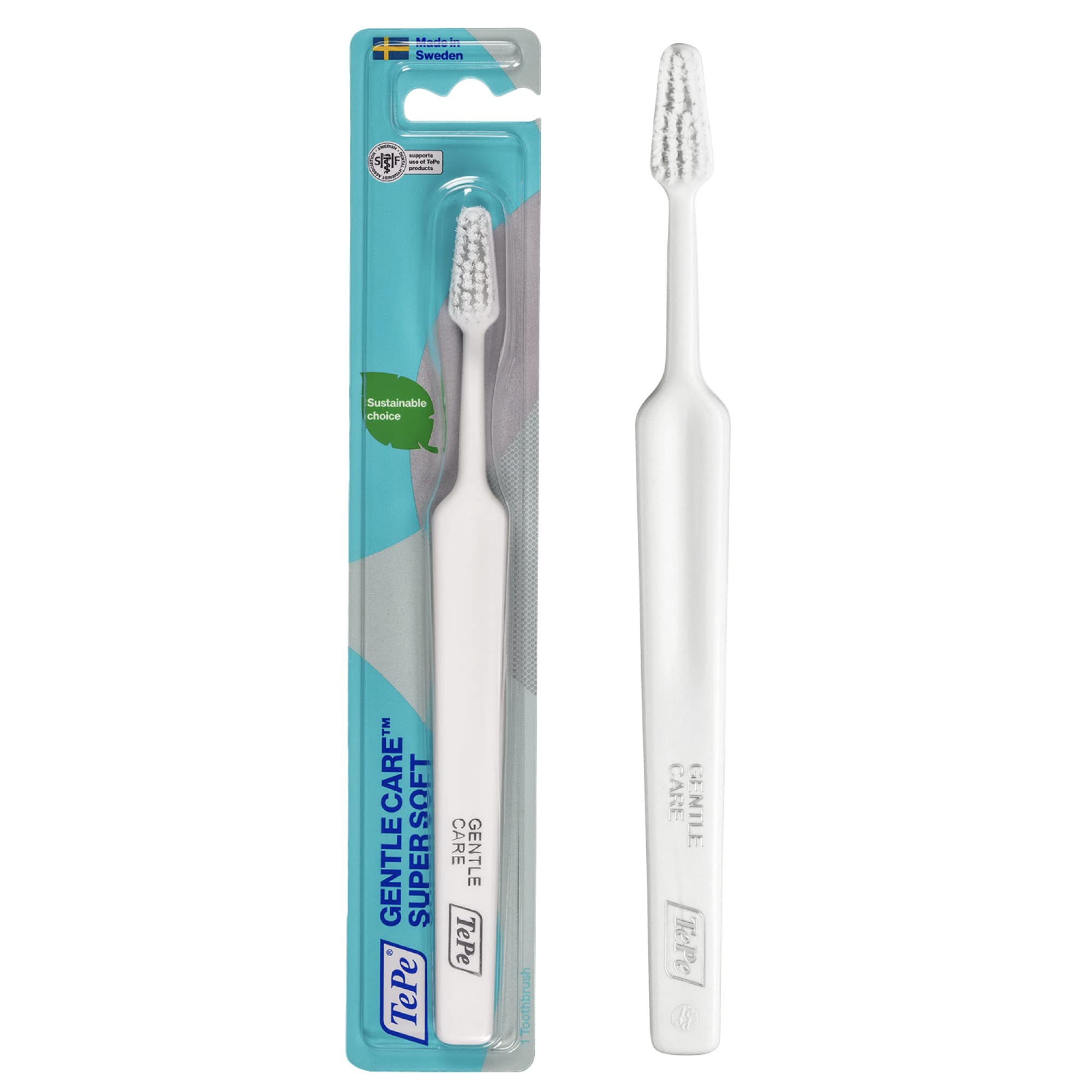 TEPE Gentle Care Soft Toothbrush, Adult Post-Surgery Toothbrush for Sensitive Teeth and Gums