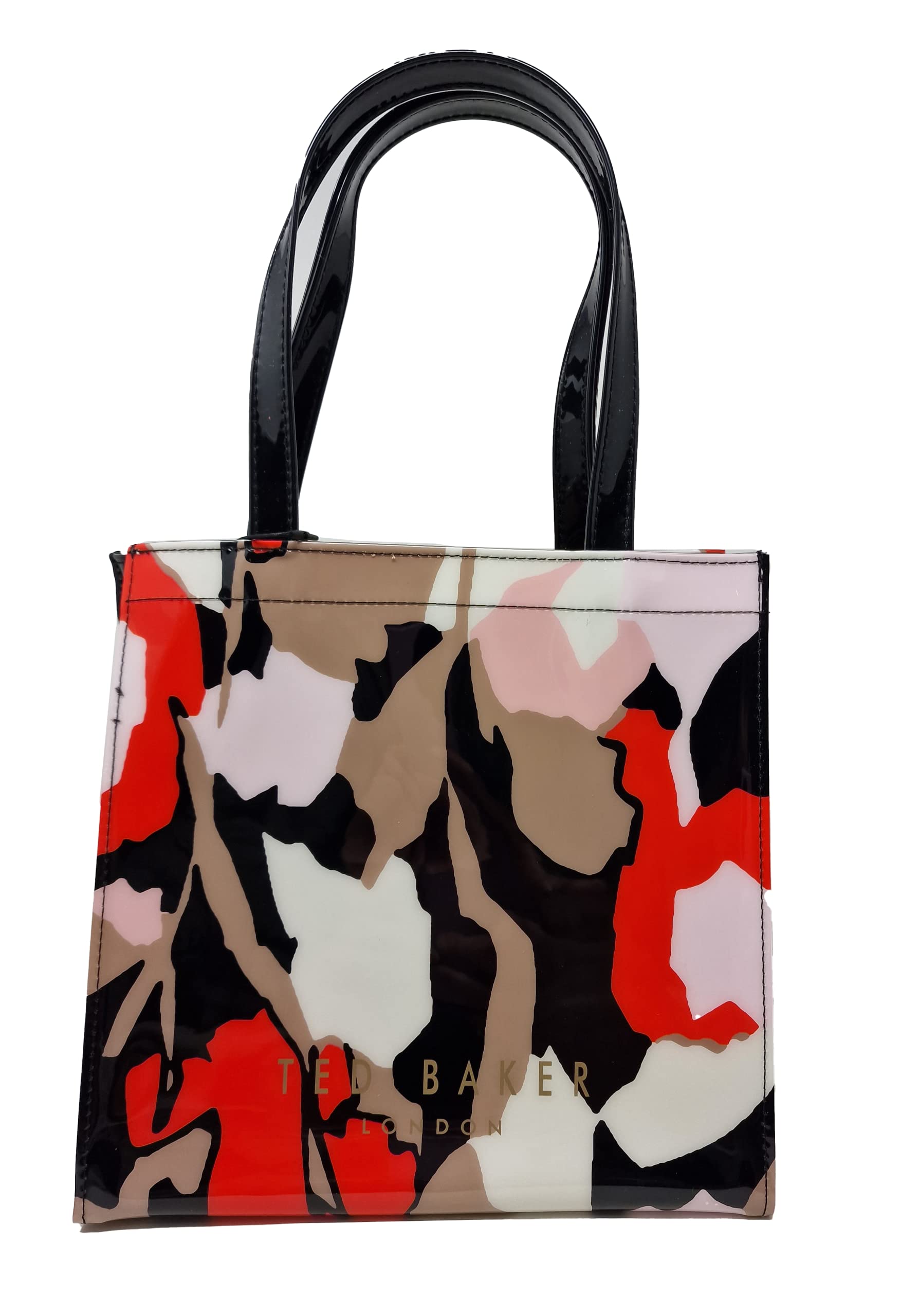 Ted Baker Womens Large Camicon Retro Flood Large Printed Icon Bag in Black, Black, Large