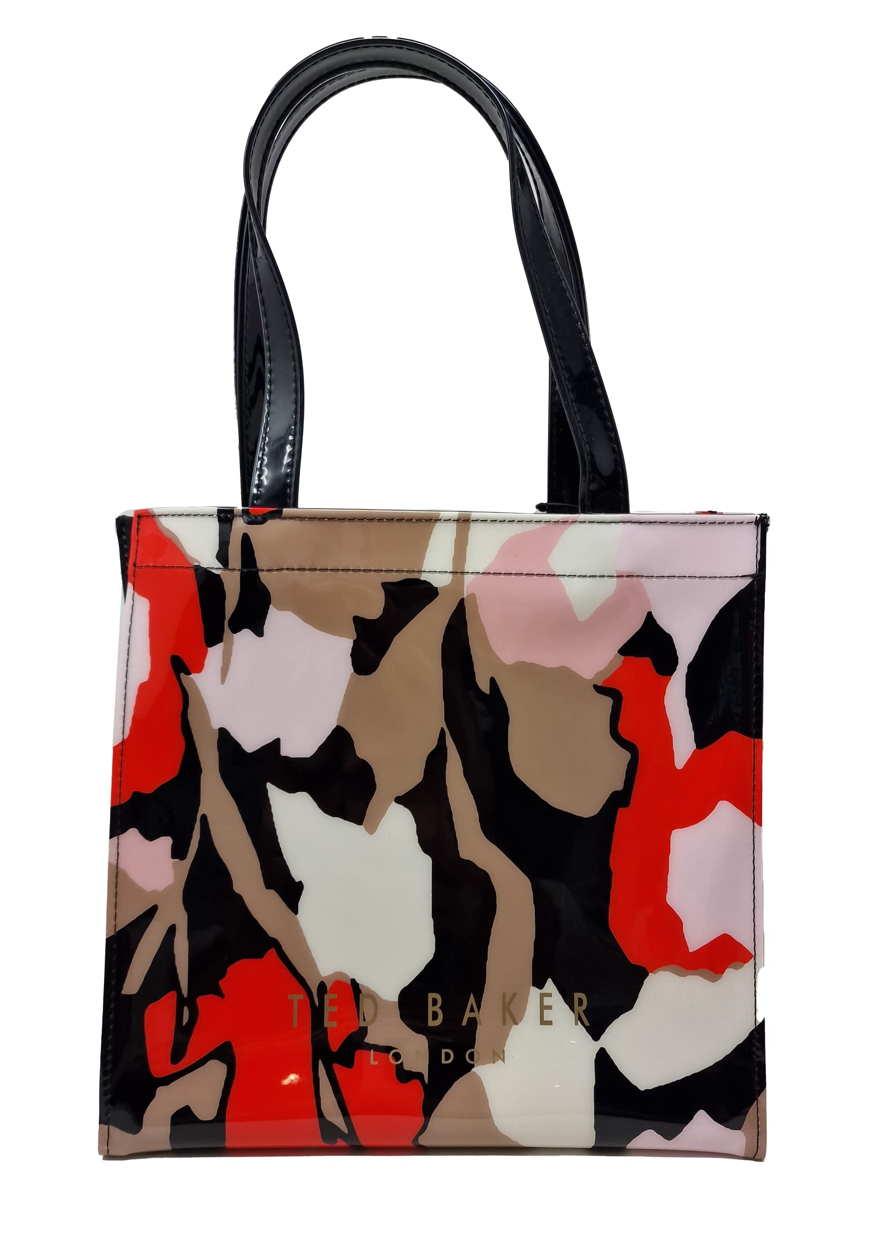 Ted Baker Womens Large Camicon Retro Flood Large Printed Icon Bag in Black, Black, Large