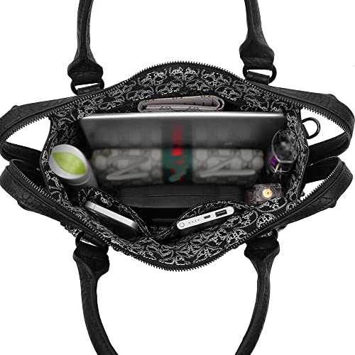 Downupdown Punk Skull Black Rivet Shoulder Bag Women Purse Casual Handbag