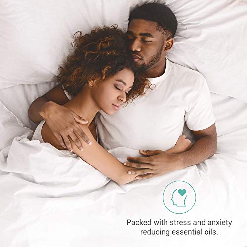Echor Scented Soy Aromatherapy Candle, Made with Natural Vegan Wax, Lavender, Ylang Ylang Geranium and Orange Scented Calming Relaxing Candle, Sixty Hour Burn Time