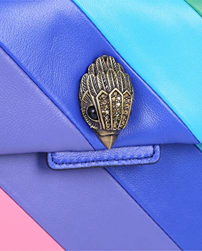 Kurt Geiger London Leather Kensington Shoulder Bag Blue One Size