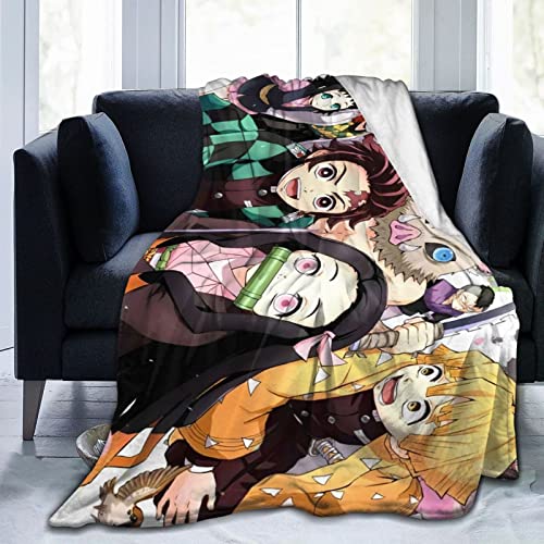 Anime Blanket Merch Ultra Soft Throw Blanket Warm Bed Blanket for Travelling Camping Living Room Sofa Bedroom Decor Gifts 50"x40"