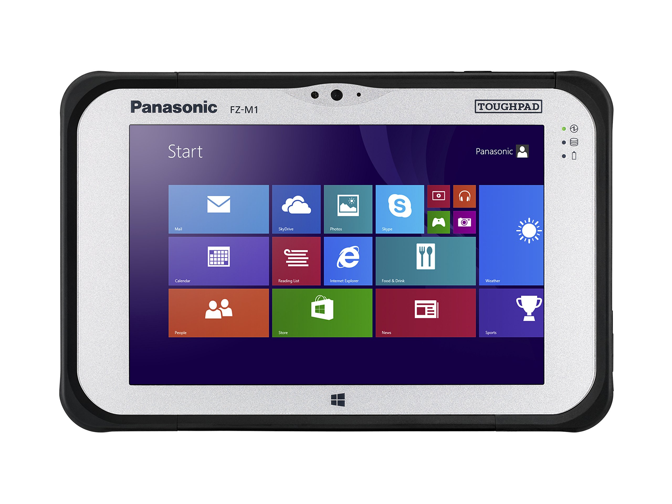 Panasonic Toughpad FZ-M1 Black, Silver