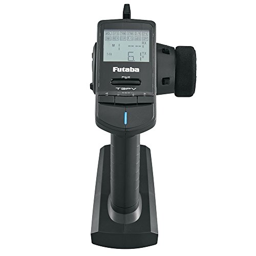 Futaba 3PV Three-Channel Two-Point-Four Gigahertz Computerized Radio Control Surface Transmitter with R304SB T-FHSS Telemetry Receiver