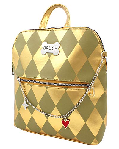 Birds of Prey Harley Quinn Boobytrap Battle Jumpsuit Overalls Costume Design Backpack Purse Bag