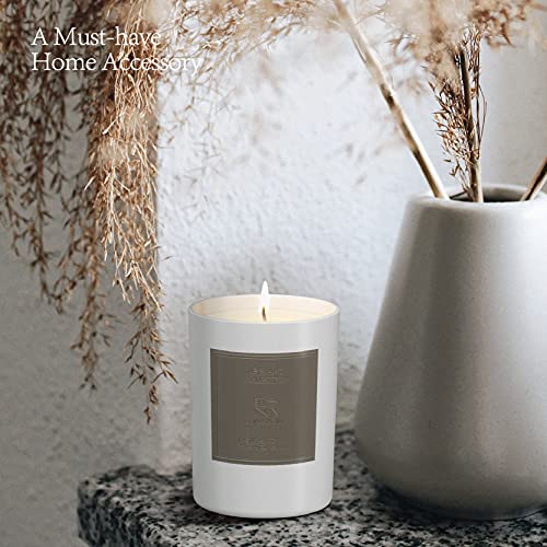 ESNA HOME Leblanc Cashmere Touch Luxury Aromatherapy Scented Candles | Essential Oils All Natural Soy Candles Mother’s Day Ideas Love | 8.8oz 50 Hours Clean Burning | Votive Candle with Premium Box