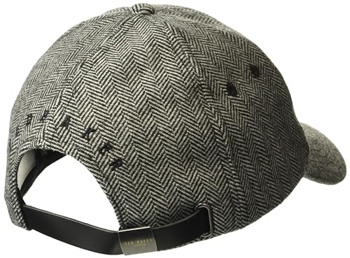 Ted Baker Men's GREGGG Tweed Cap, Black