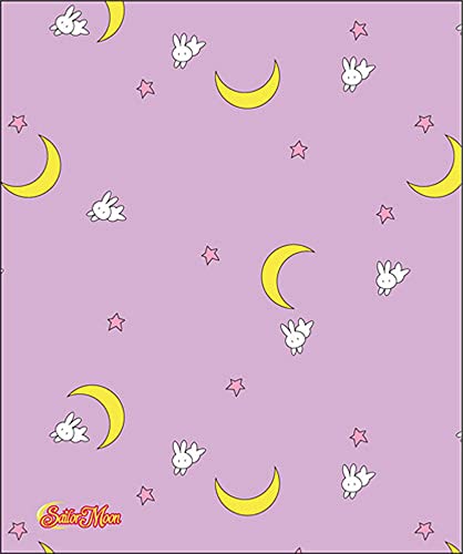 Great Eastern Entertainment Sailor Moon- Pink with Rabbit Throw Blanket